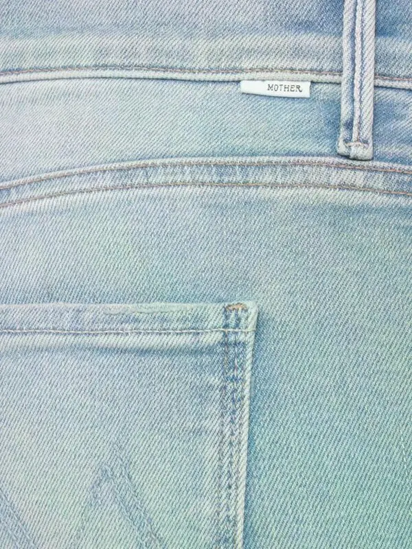 MOTHER Mid-rise Five-pocket Jeans - Blue