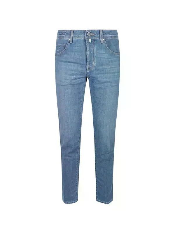 Jacob Cohen Belt-loops Trousers - Blue
