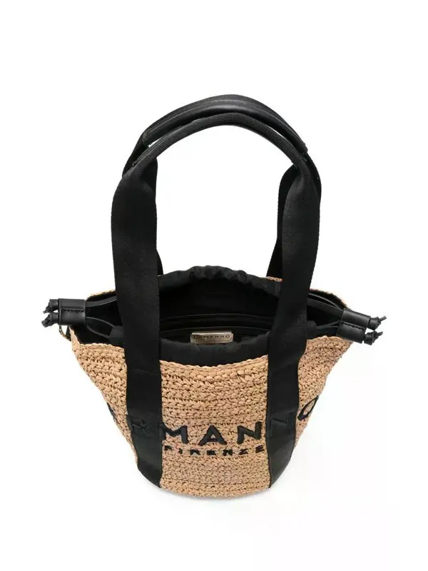 ERMANNO FIRENZE Medium Logo Bucket Bag