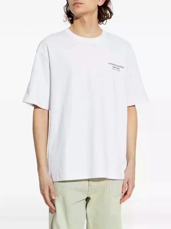 SAMSOE SAMSOE Sacohen Graphic-print T-shirt - White