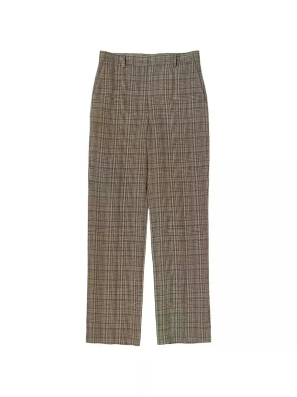 Auralee Checks Trousers