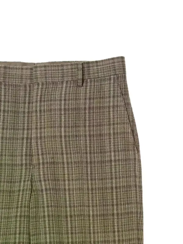 Auralee Checks Trousers