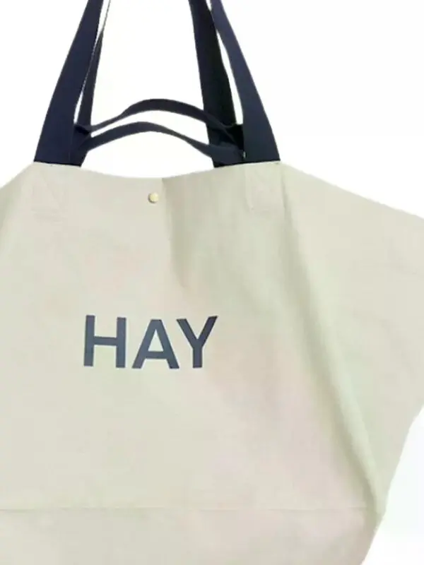 HAY Snap-closure Tote Bag - Grey