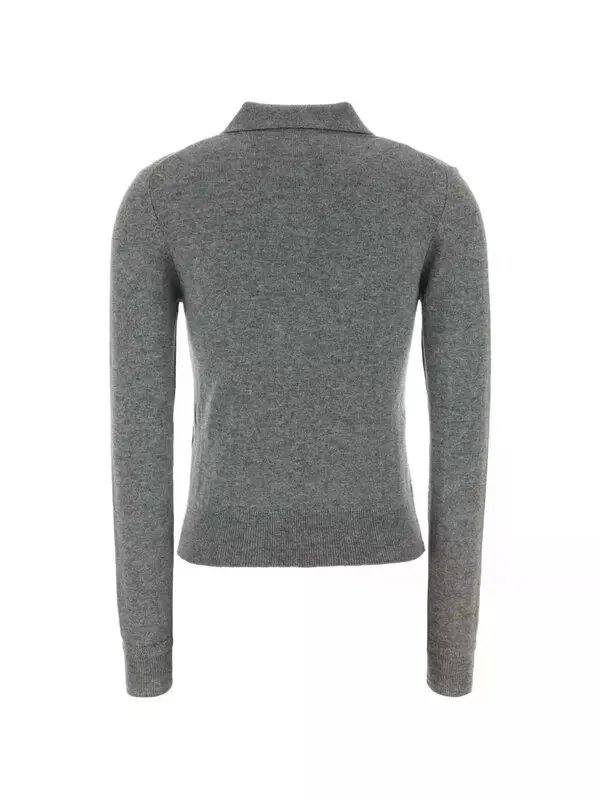JIL SANDER Wool Polo Top