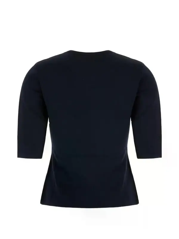 Max Mara Embossed T-shirt - Blue
