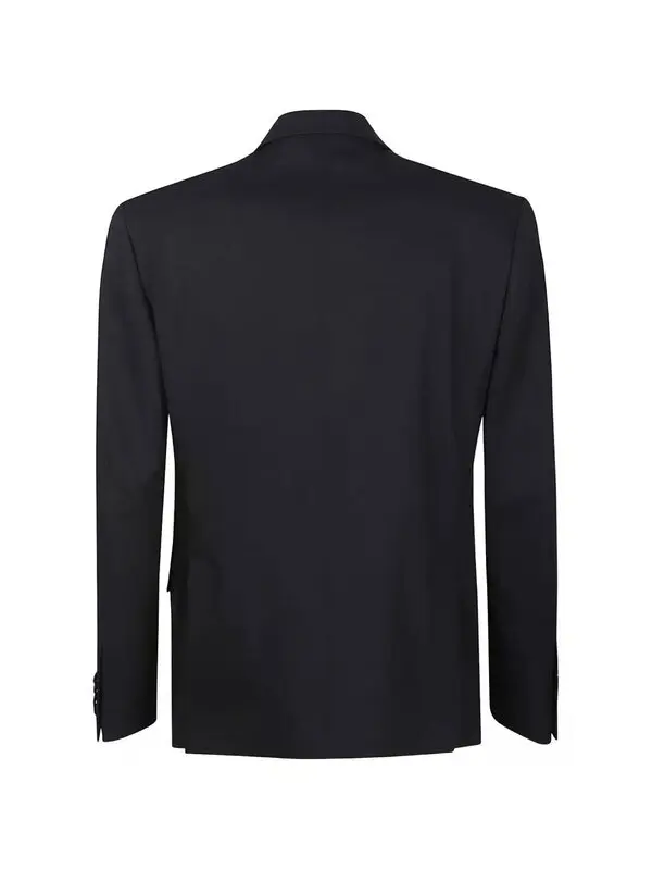 LARDINI Double-breasted Blazer - Blue