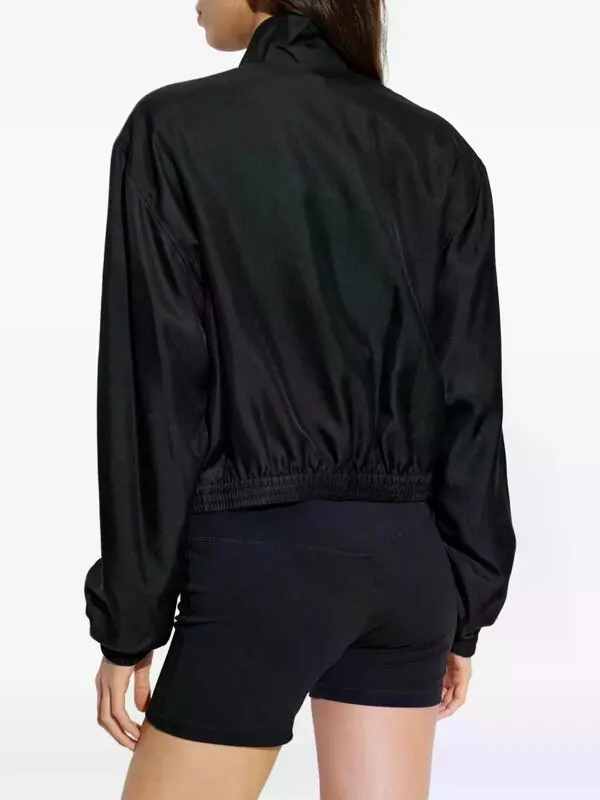Alexander Wang Zip-up Jacket With Elasticated Hem