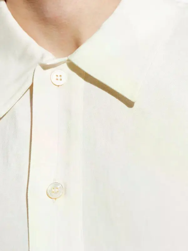 Studio Nicholson Lemmer Polo Shirt - Neutrals