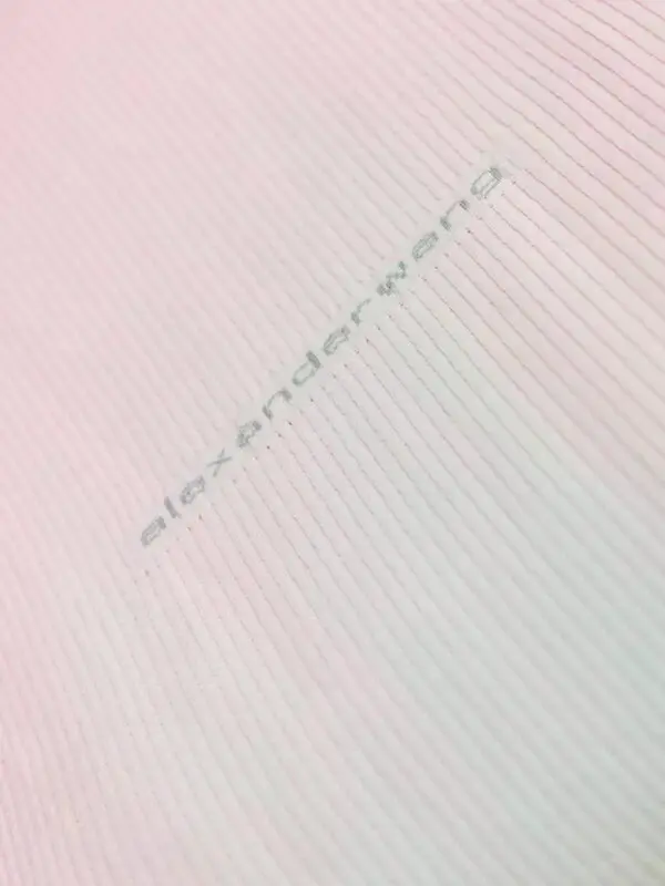 Alexander Wang Knit Logo Baby Tee