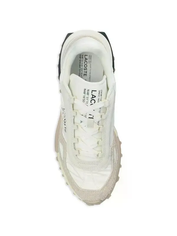 Lacoste Elite Active Panelled Lace-up Sneakers - Neutrals