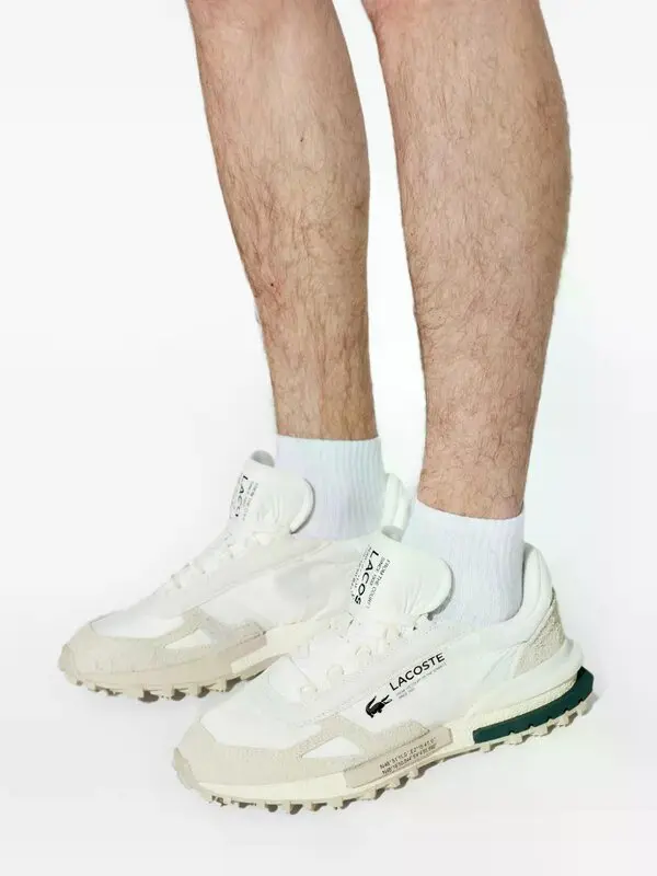 Lacoste Elite Active Panelled Lace-up Sneakers - Neutrals