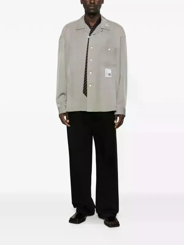 Mihara Yasuhiro Logo-patch Shirt