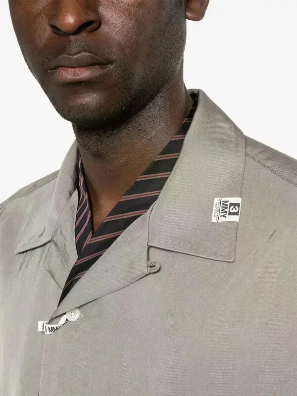 Mihara Yasuhiro Logo-patch Shirt