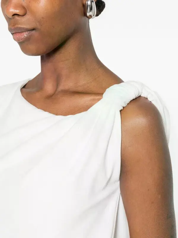 Pinko Marlena Draped Top - White