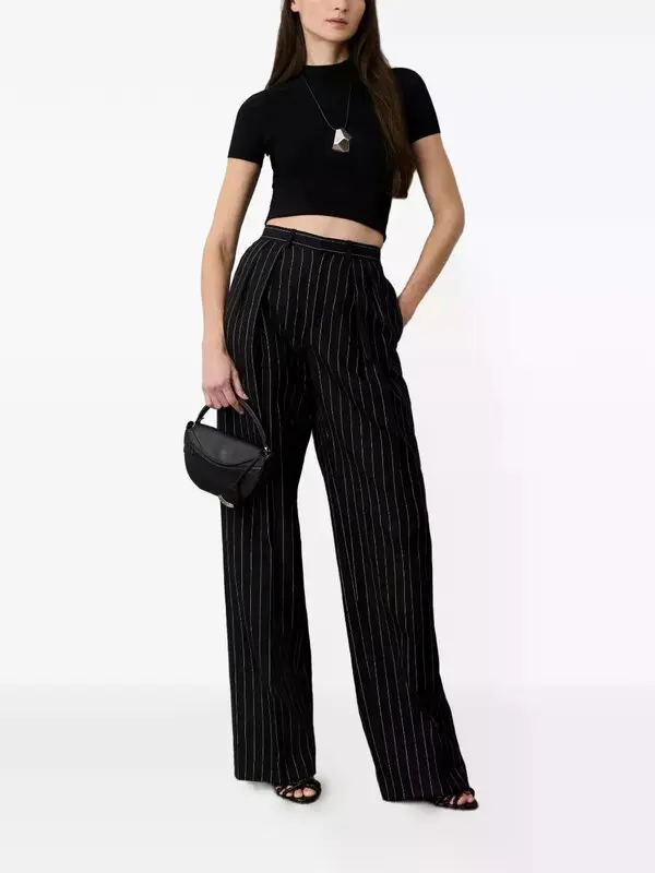 Ralph Lauren Striped Pleated Trousers