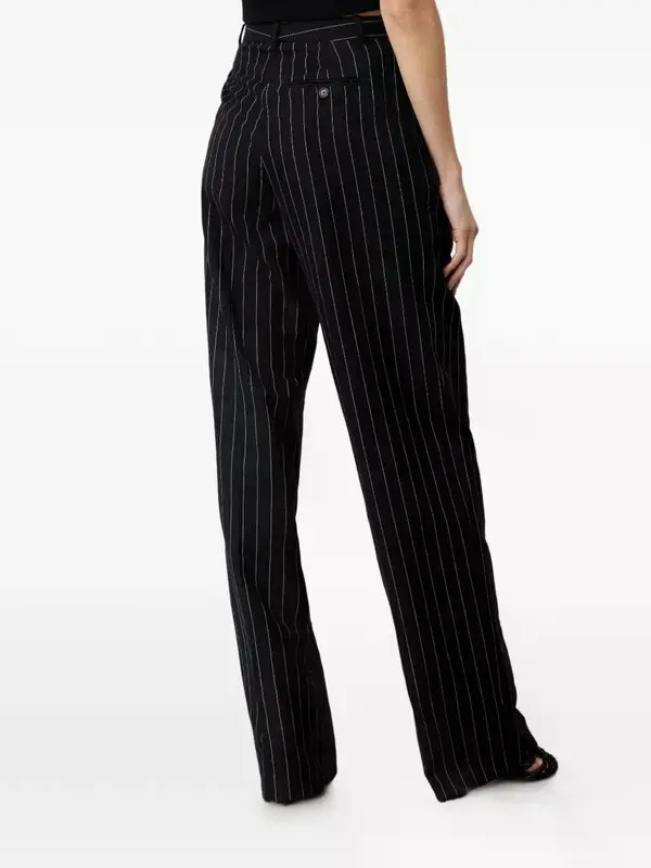 Ralph Lauren Striped Pleated Trousers
