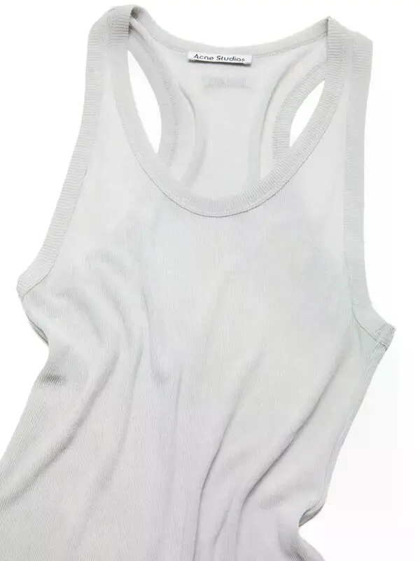 Acne Studios Ribbed Vest Top - Grey