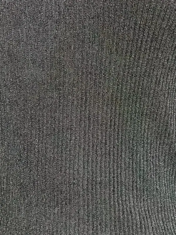 Prada Ribbed Knit Scoop Neck Tank Top - Brown