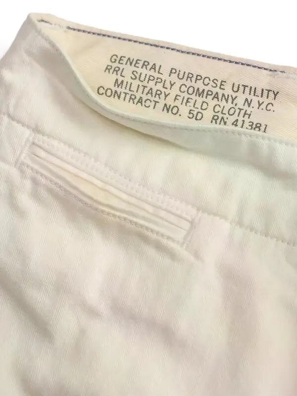 Ralph Lauren Button-fastening Cotton Trousers