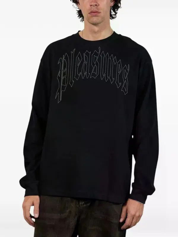 PLEASURES Twitch Long-sleeved Sweatshirt