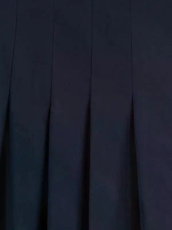 Max Mara Pleated A-line Skirt