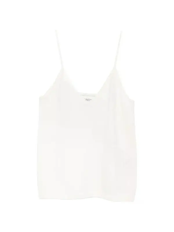 Eric Bompard V-neck Straps Top