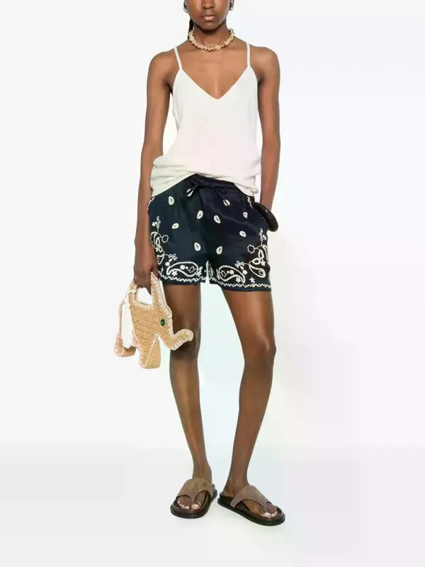 Eric Bompard V-neck Straps Top