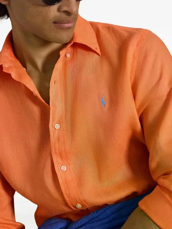 Polo Ralph Lauren Long-sleeves Shirt - Orange