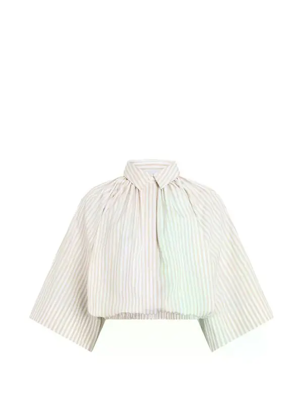 PATOU Striped Shirt - Neutrals