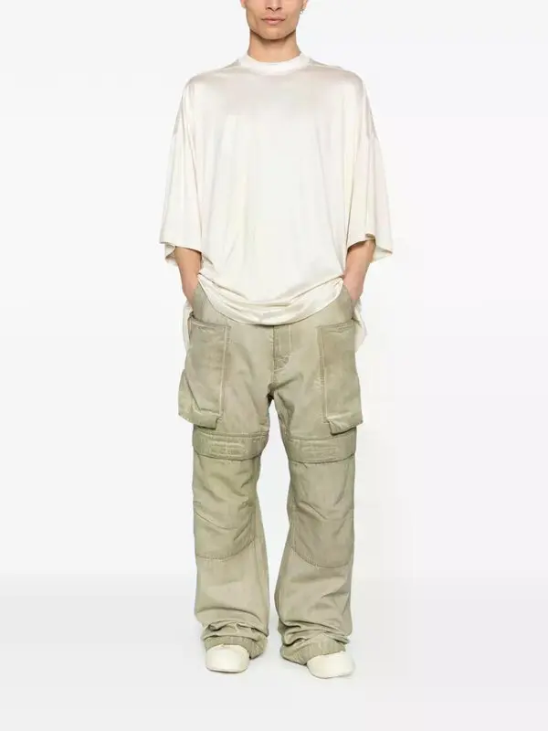 Rick Owens Cargo Denim Jeans - Neutrals