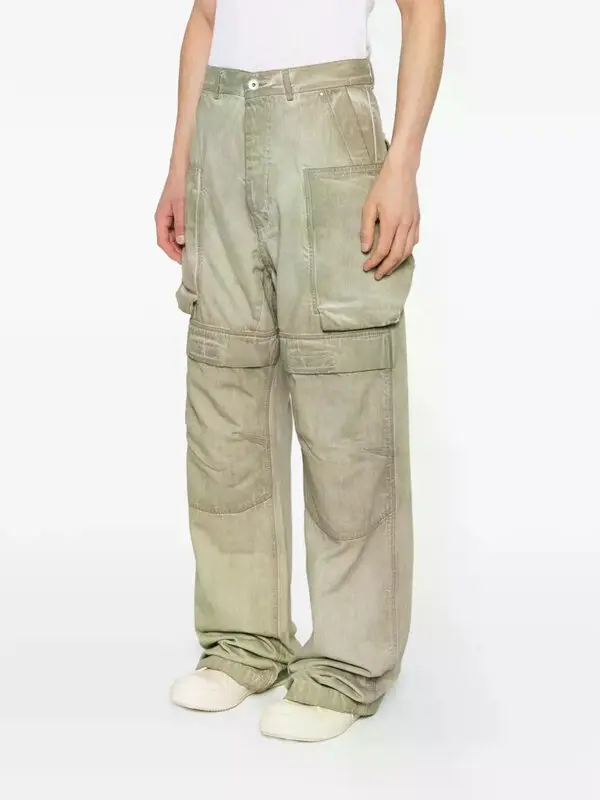 Rick Owens Cargo Denim Jeans - Neutrals