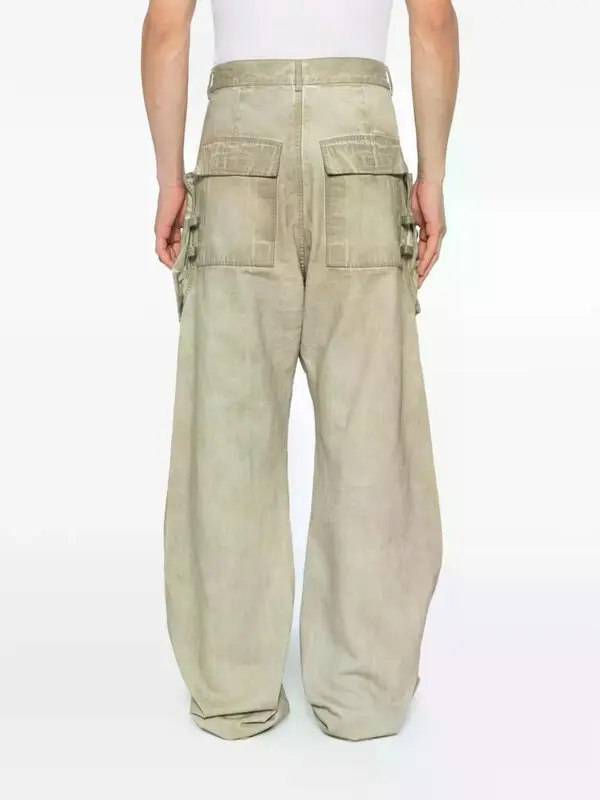 Rick Owens Cargo Denim Jeans - Neutrals