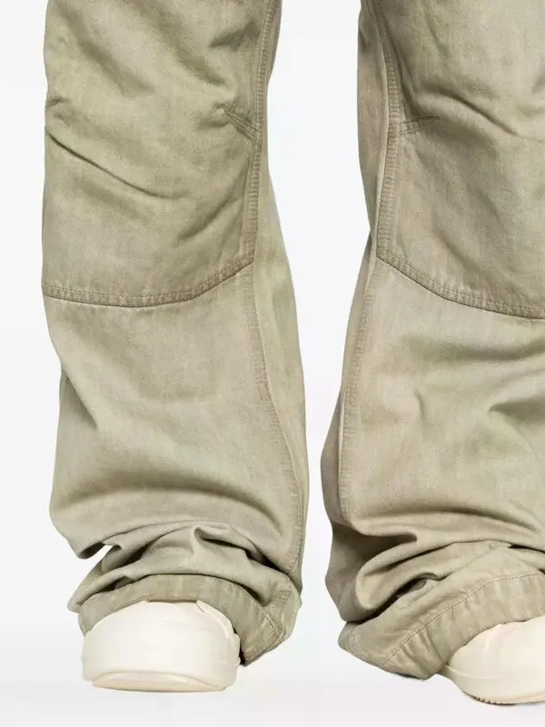 Rick Owens Cargo Denim Jeans - Neutrals