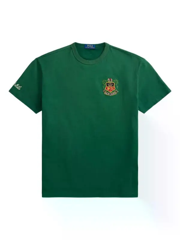 Polo Ralph Lauren Crest--detail T-shirt - Green
