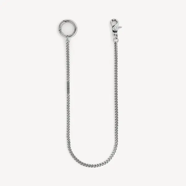 Balenciaga Bb Icon Trouser Chain - Silver