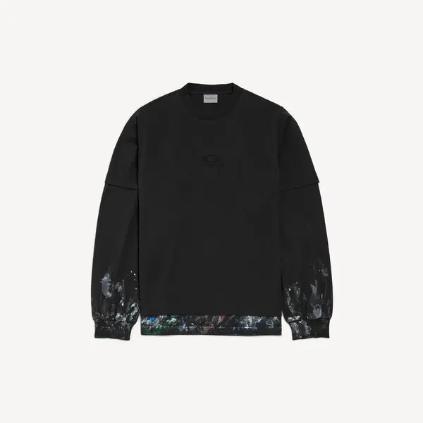 Balenciaga Hybrid Double T-shirt - Black