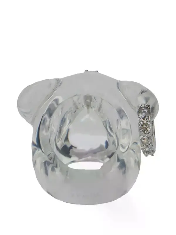YVMIN Bear Embellished Ring