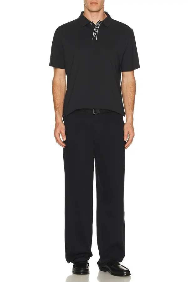 MALBON Block Placket Polo