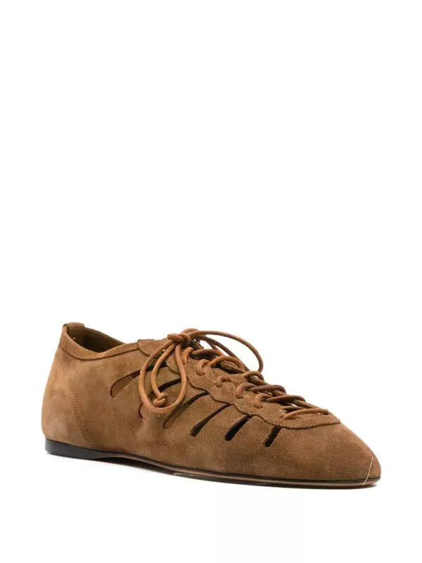 Isabel Marant Étoile Leyza Laced Ballet Flats
