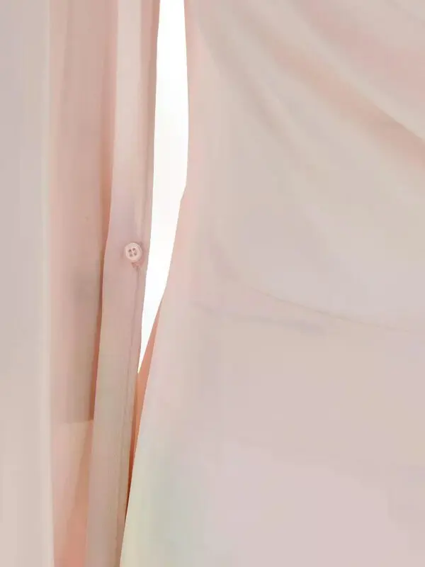 Federica Tosi Flared-sleeve Maxi Dress - Pink