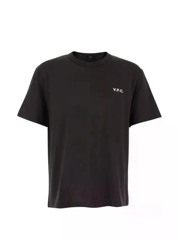 A.p.c. Logo T-shirt - Black