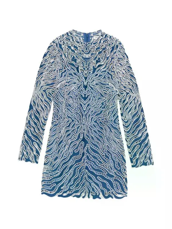 Simkhai Long-sleeved Mini Dress - Blue