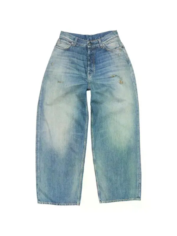 Acne Studios Loose-fit Patch Jeans - Blue