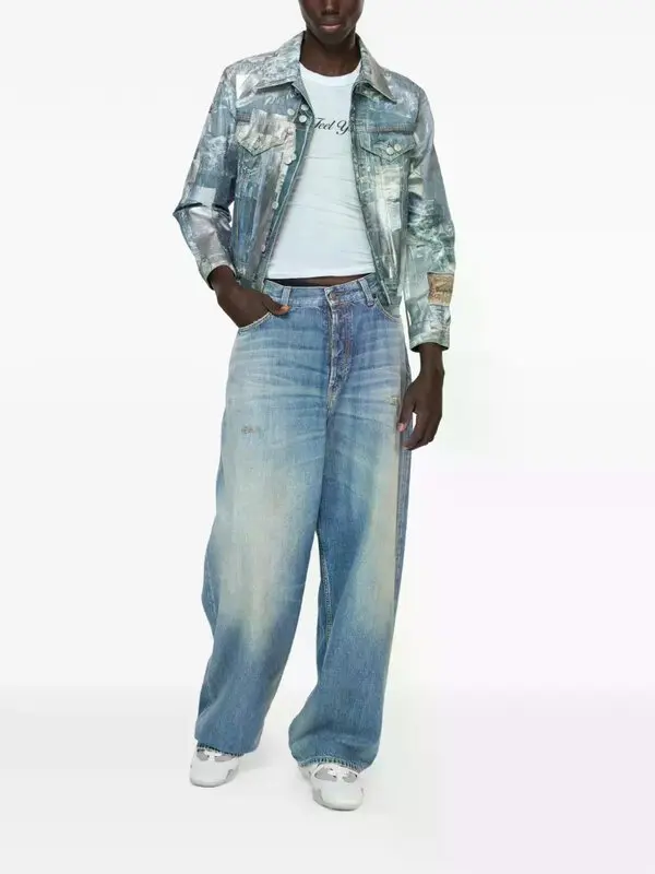 Acne Studios Loose-fit Patch Jeans