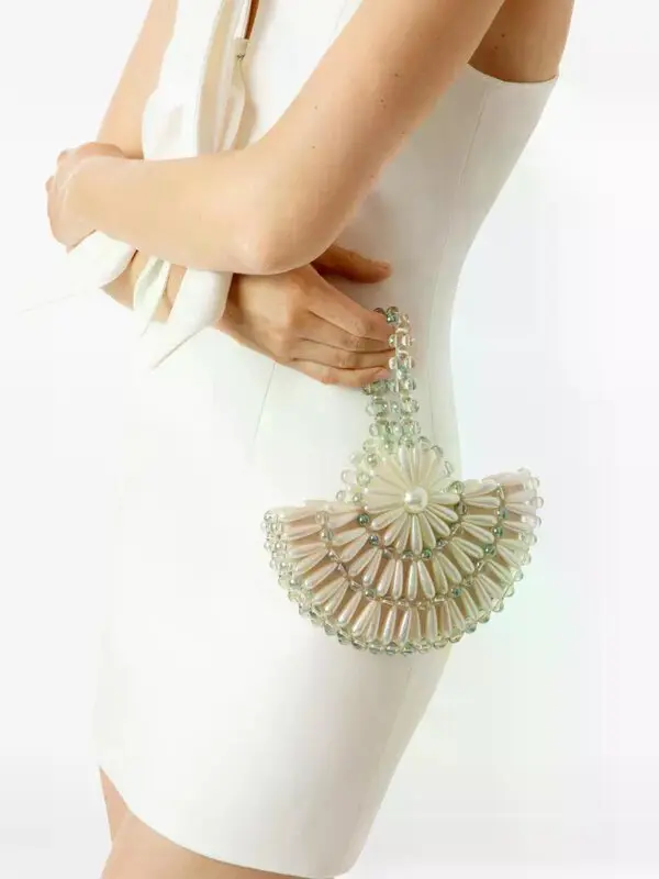0711 TBILISI Selene Beaded Clutch Bag