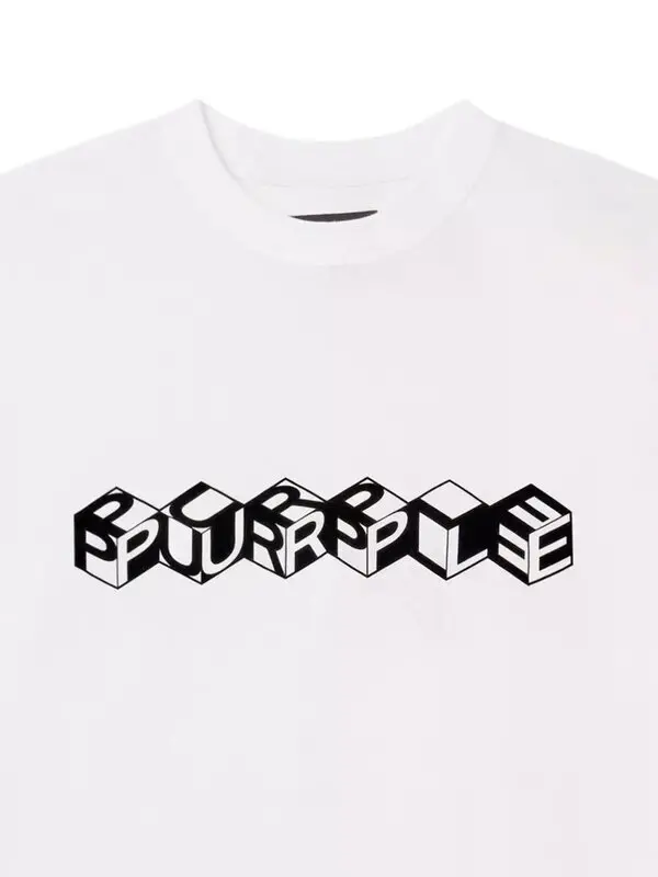 PURPLE BRAND Logo-print T-shirt