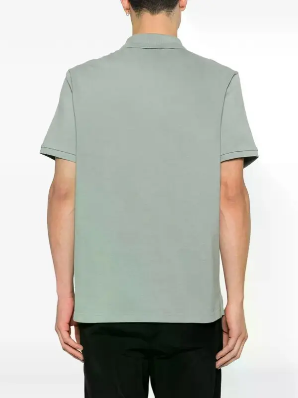 Moose Knuckles Everett Logo Polo Shirt - Green