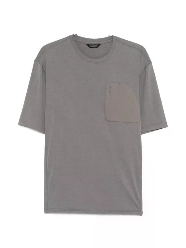 HIKING PATROL Chest Pocket T-shirt - Grey