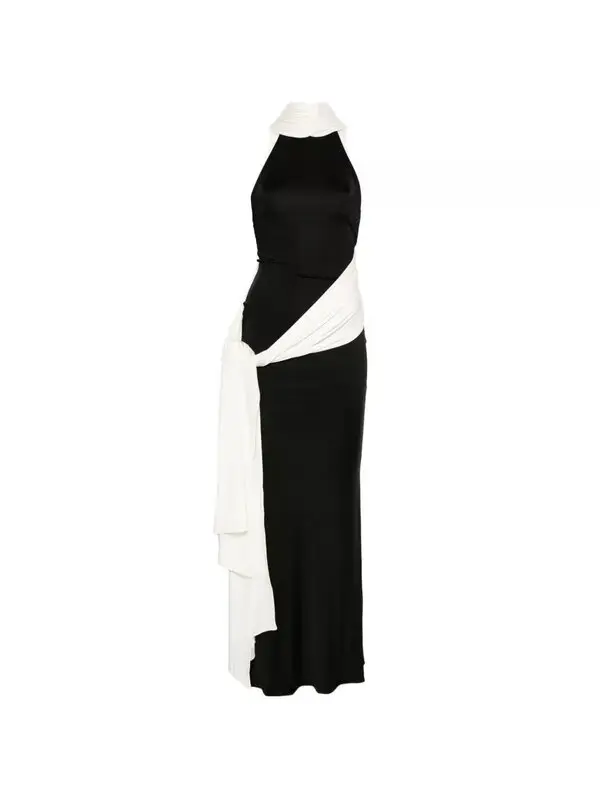 THE NEW ARRIVALS ILKYAZ OZEL Leia Maxi Dress - Black