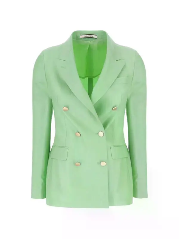 Tagliatore Double-breasted Blazer - Green